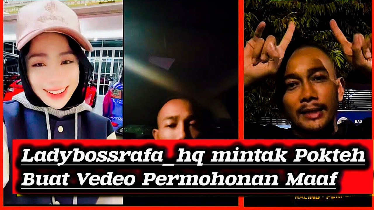 Pokteh Racing - Ladybossrafa mintak Pokteh Buat vedeo Mohon Maaf # ...