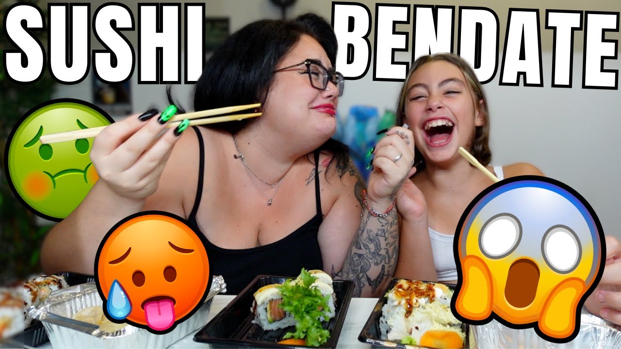 ORDINIAMO SUSHI DA BENDATE ! / chiara paradisi - YouTube