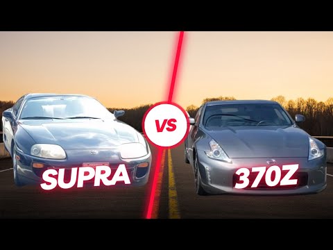 Supra vs 370Z Showdown-Which Sports Car Reigns Supreme? #supramk4 #370z ...