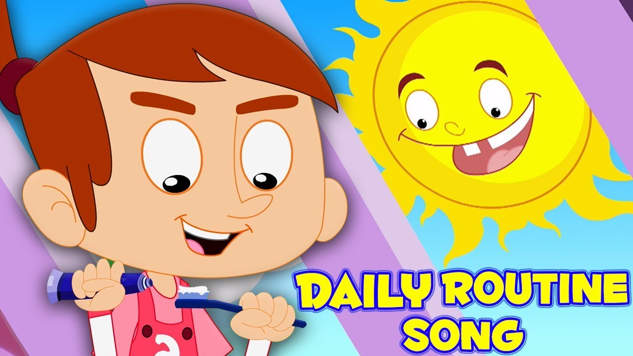 chanson de routine quotidienne | Daily Routine Song | chanson de dessin ...