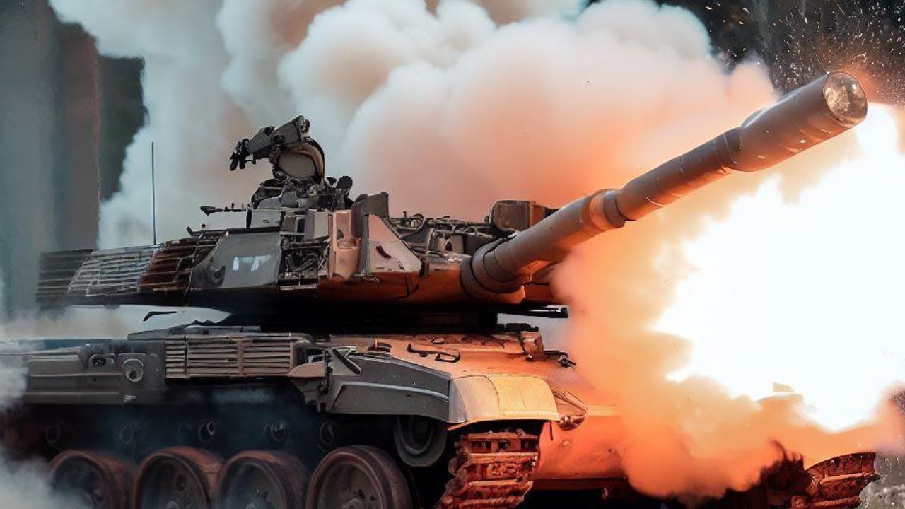 NATO Abrams Tanks: Unleashing Fury in Fiery Tank Training! - YouTube
