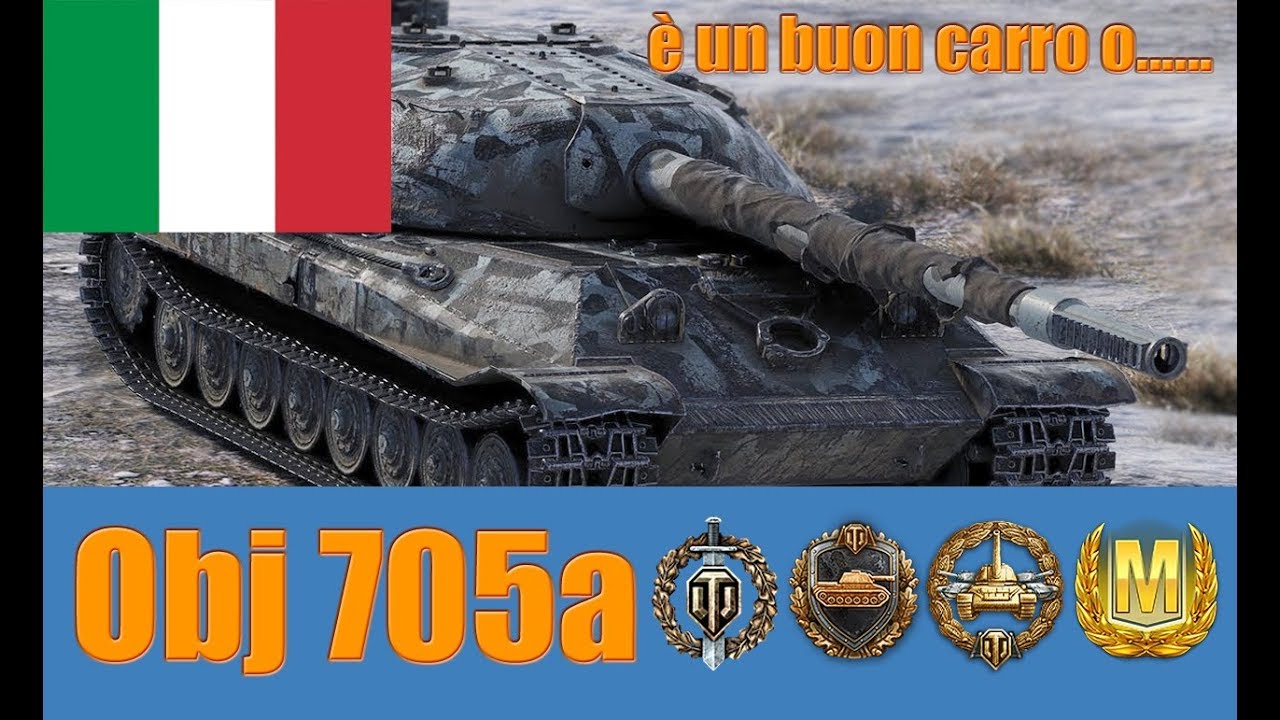 World of Tanks Obj 705a Review ITA - YouTube