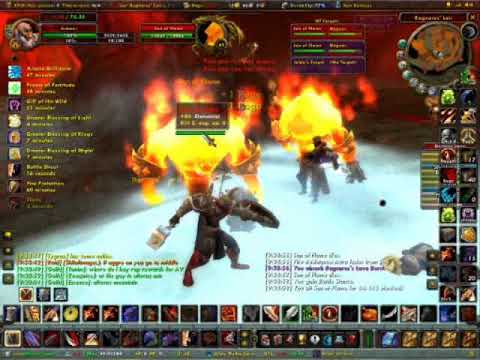 Molten Core Ragnaros Fight - STING - WoW Vanilla - December 2005 - YouTube