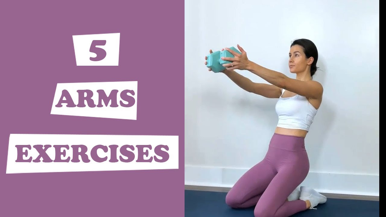 5 killer Arms Exercises | Arms Workout For Women | Catherine - YouTube