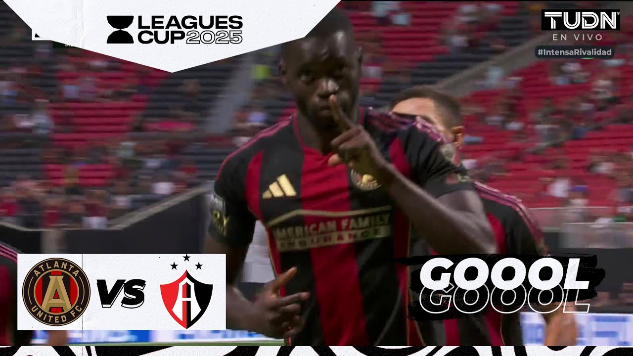 ¡GOOL DEL ATLANTA! Thiare anota de penal Atlanta Uited 1-0 Atlas ...