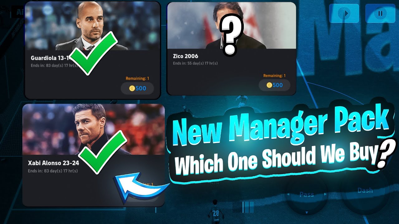 eFootball 24 Mobile Pack Opening + Let's Try New Manager🔥 | LIVE # ...