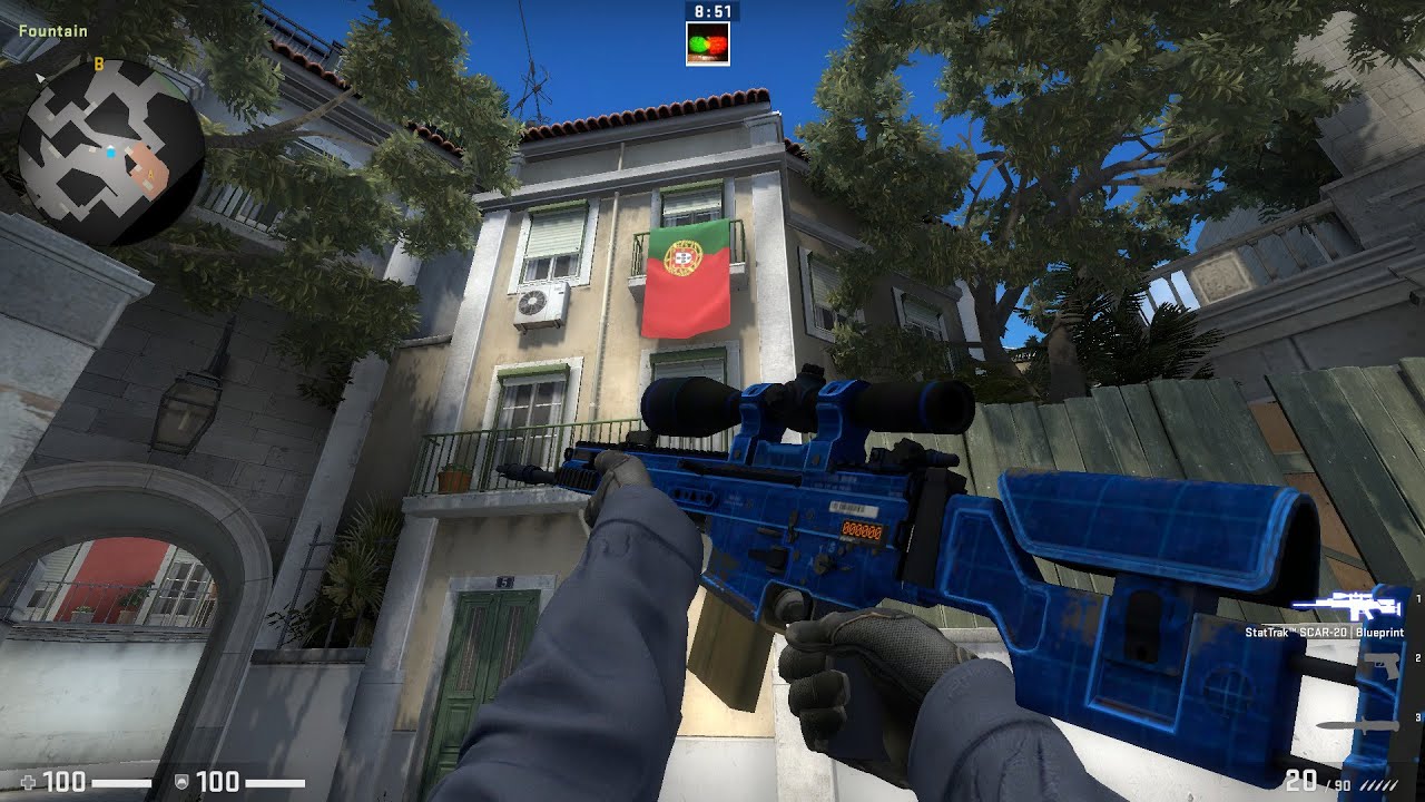 CSGO StatTrak™ SCAR-20 Blueprint Field Tested - YouTube