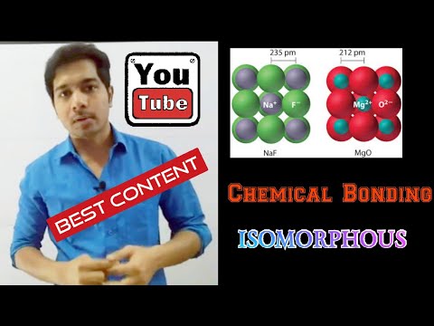 Isomorphism Condition for Ionic Compound | Isomorphous - YouTube