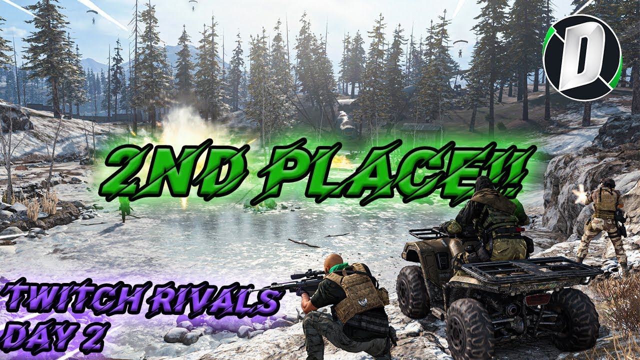 2ND PLACE IN TWITCH RIVALS - CALL OF DUTY: WARZONE TOURNAMENT! - YouTube