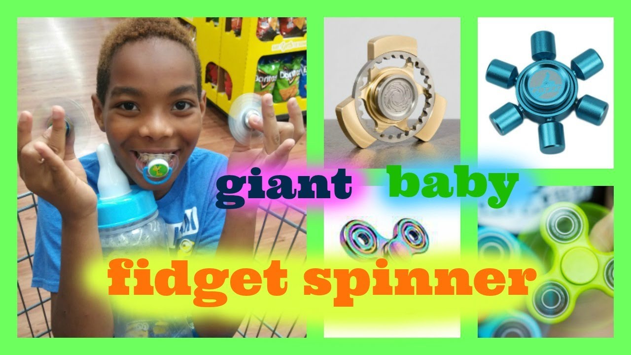 FIDGET SPINNER Fun Baby spin very good - YouTube