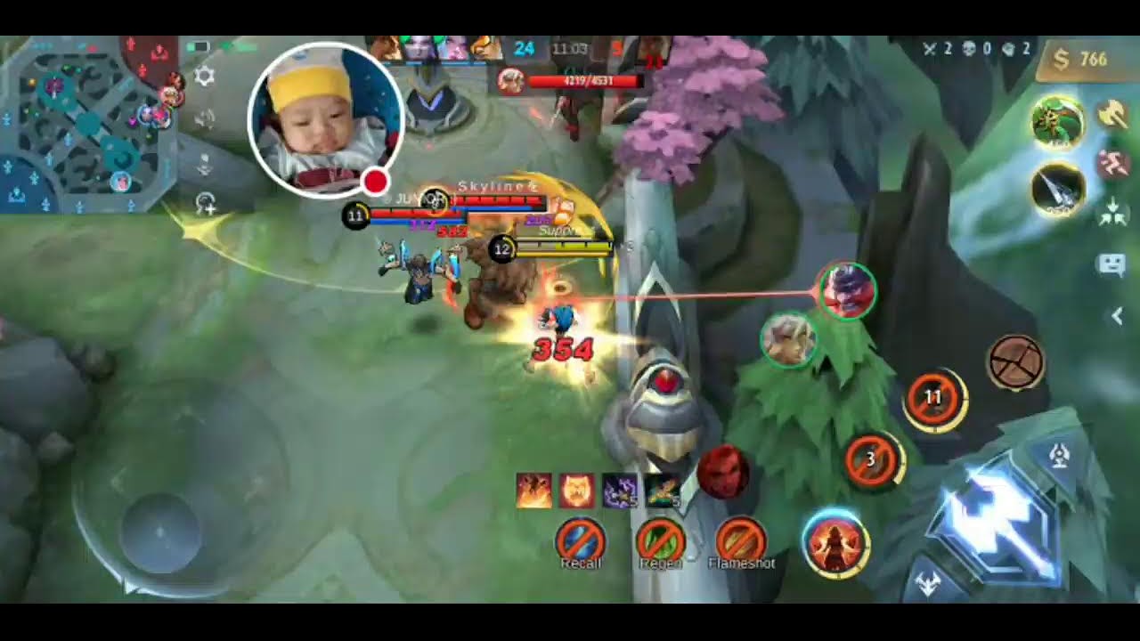 team hebat walaupun main kayak bocah - YouTube