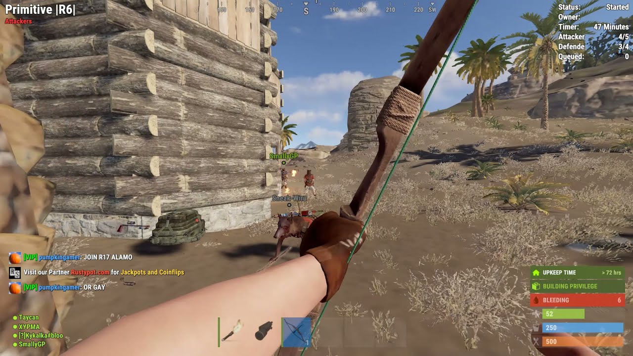 Rust primitive defense - YouTube