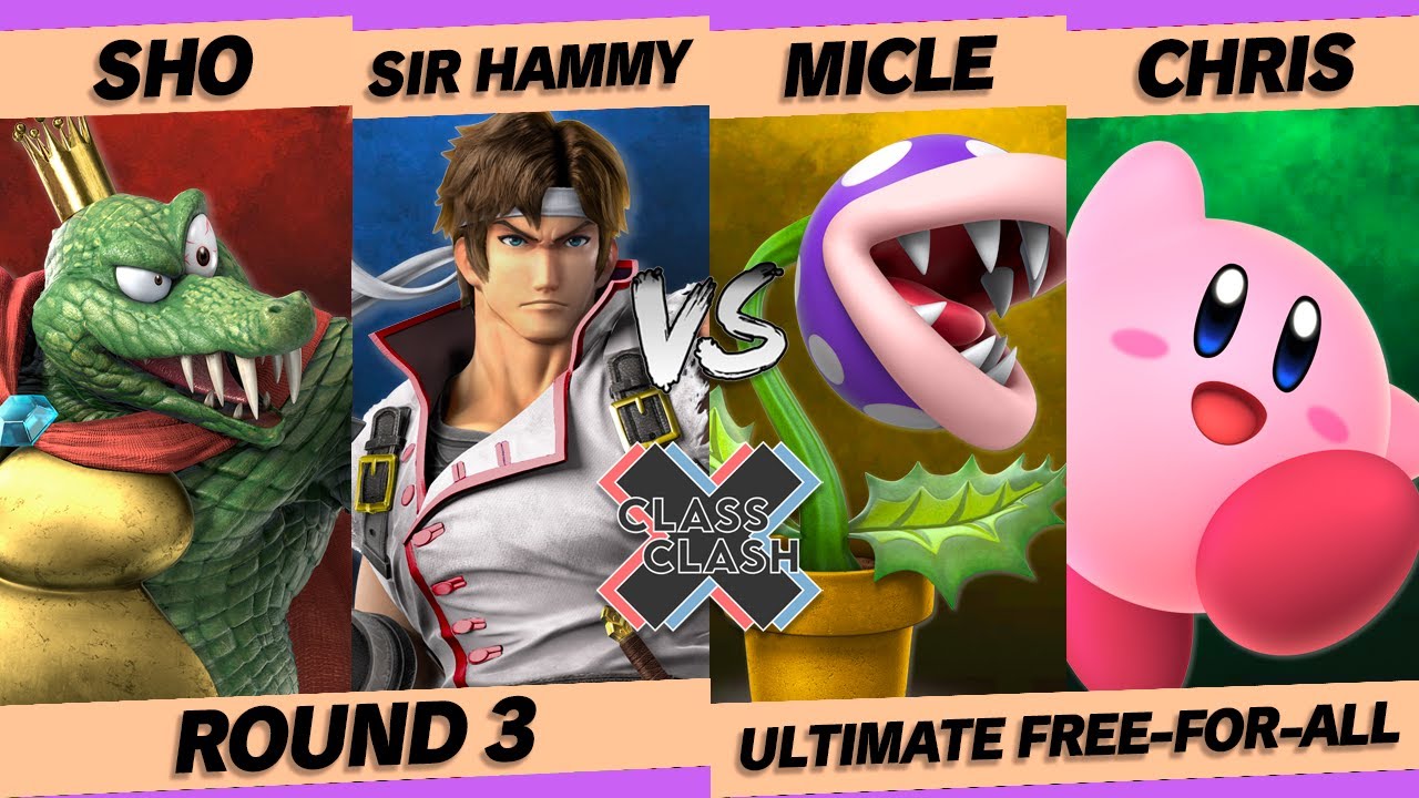 IHS Smash Class Clash - Sho Vs. Sir Hammy Vs. Micle Vs. Chris (Round 3 ...