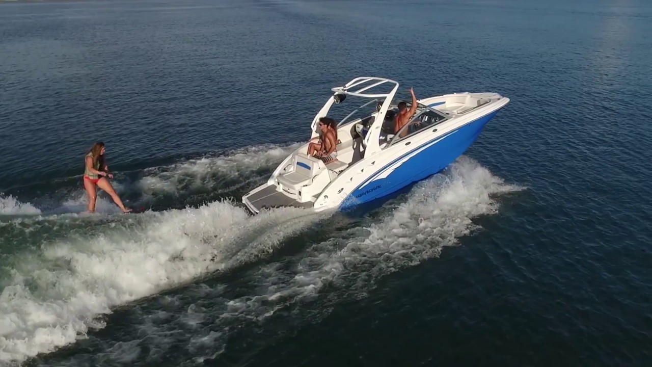 Chaparral Surf Series with Volvo Penta Forward Drive - YouTube