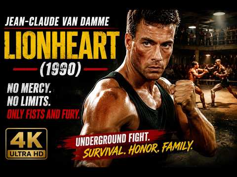 Lionheart (1990) Van Damme Brutal Fight | No Mercy No Limits Only Fury | 4K Full Action Movie
