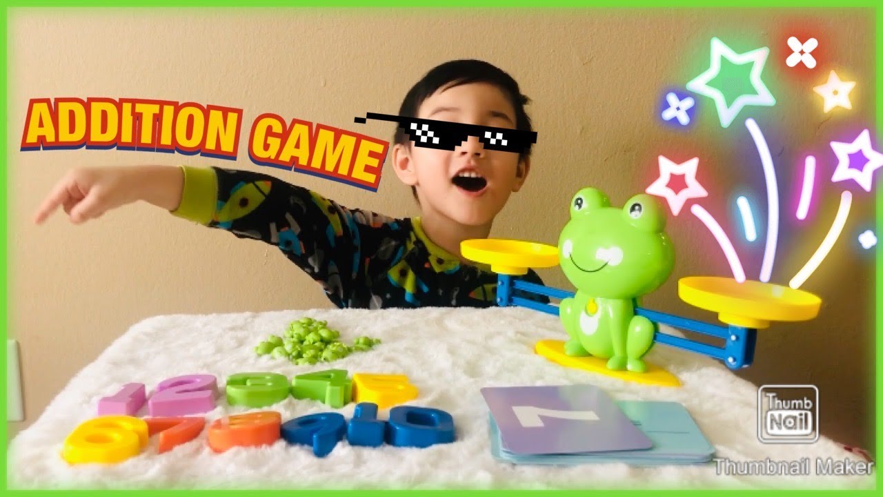 COUNTING AND ADDING NUMBERS | 4 YEAR OLD KID KNOWS ADDITION ...