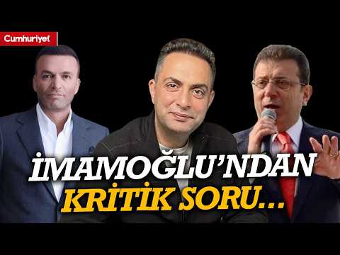 Ekrem İmamoğlu'ndan Adem Soytekin'e kritik soru! Murat Ağırel: Bir mesaj mı?