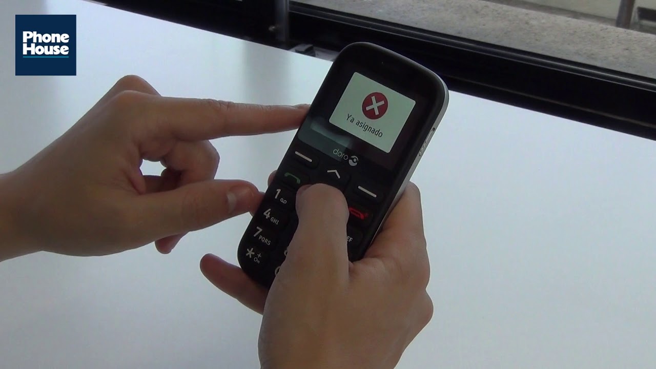 TIP: Marcación rápida en Doro 1361 - YouTube