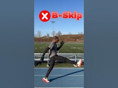 Running Tips B-Skips Done Correctly - YouTube