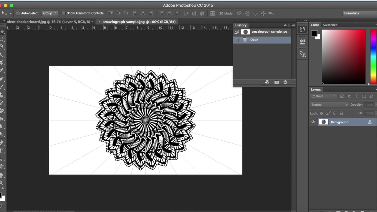 Turn your many PJ designs into a digital artwork - YouTube