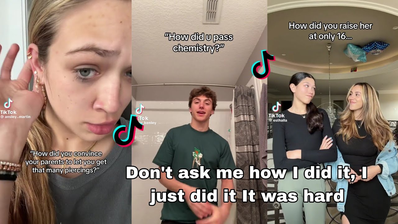 Don't ask me how I did it I just did it, I was hard || TikTok ...