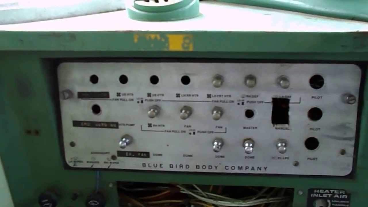1981 blue bird international bus conversion to rv pt 1 - YouTube