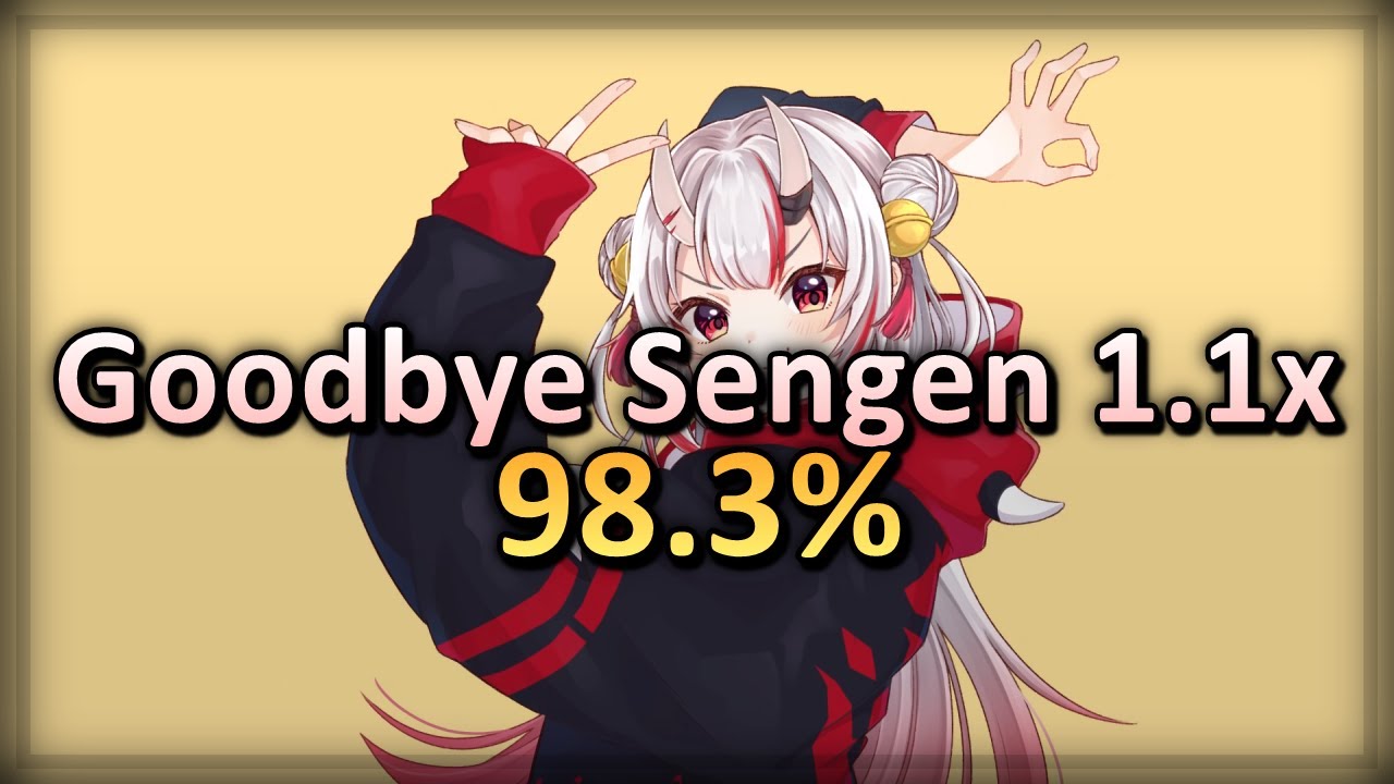 Quaver - Goodbye Sengen 1.1x 98.3% - YouTube