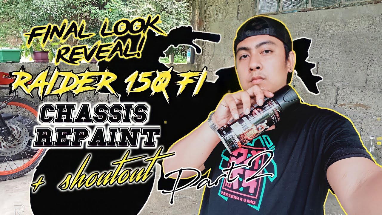 Final look reveal | Raider 150 fi🇹🇭 | CHASSIS REPAINT | Part 2 - YouTube