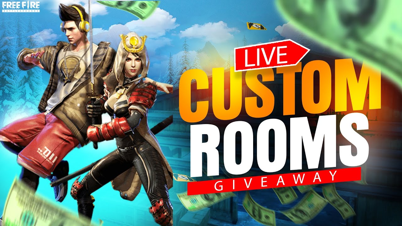 Free fire live custom room giveaway ff live team code giveaway | # ...