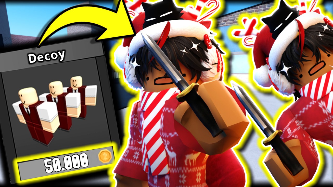 NEW MM2 DECOY PERK UPDATE! (Murder Mystery 2) - YouTube