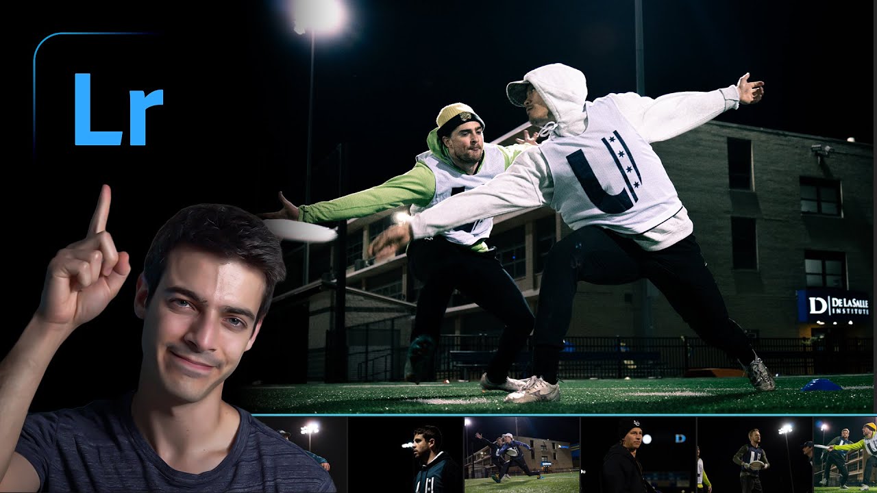 Night Sports Photography Editing in Lightroom - YouTube