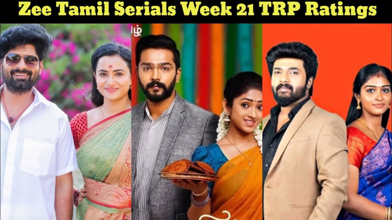 Zee Tamil All Serials Week 21 TRP Ratings || All Serials Week 21 TRP ...