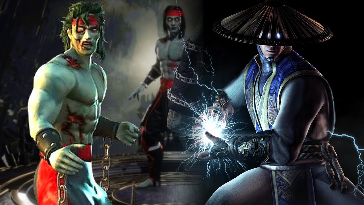 Mortal Kombat: Deception (2004) - Zombie Liu Kang vs. Raiden - YouTube