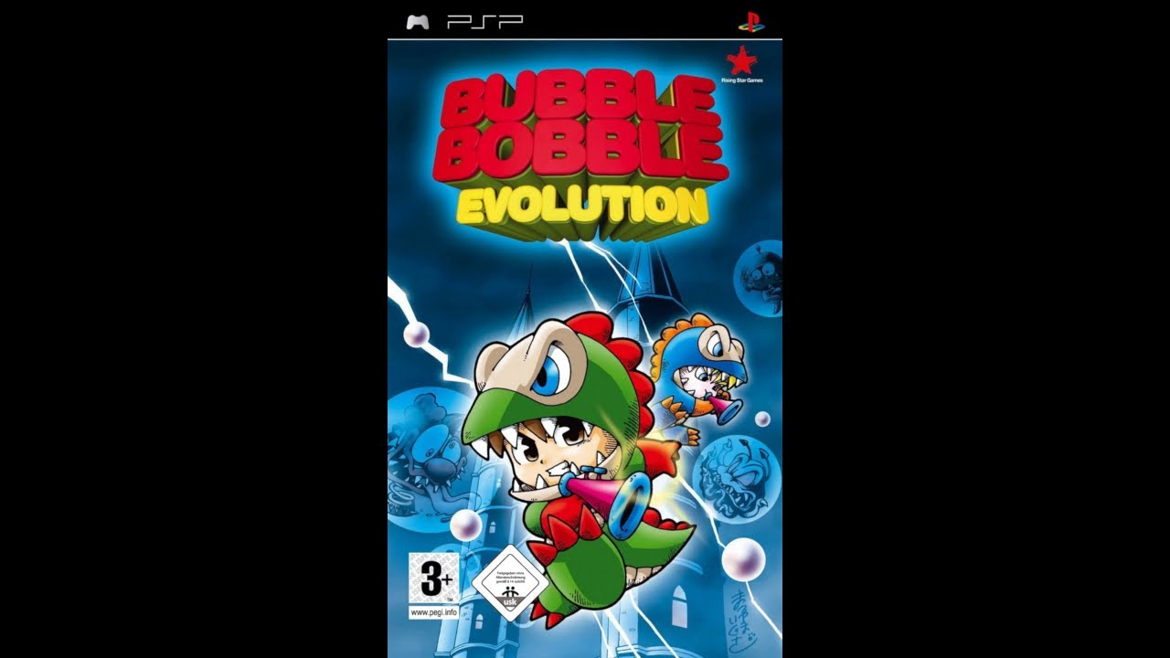 PSP - Bubble Bobble: Evolution 'Intro & Title' - YouTube