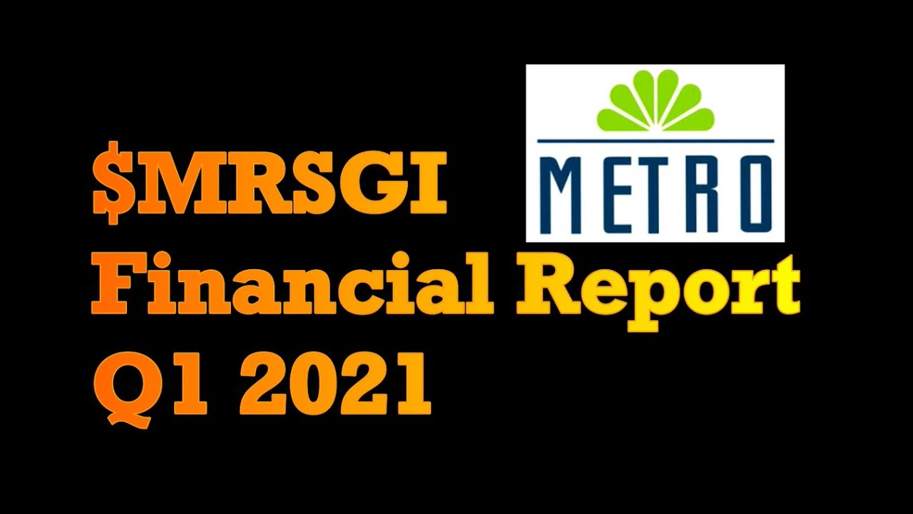 Metro Retail Stores Group, Inc. (MRSGI) Q1 2021 Financial Report - YouTube