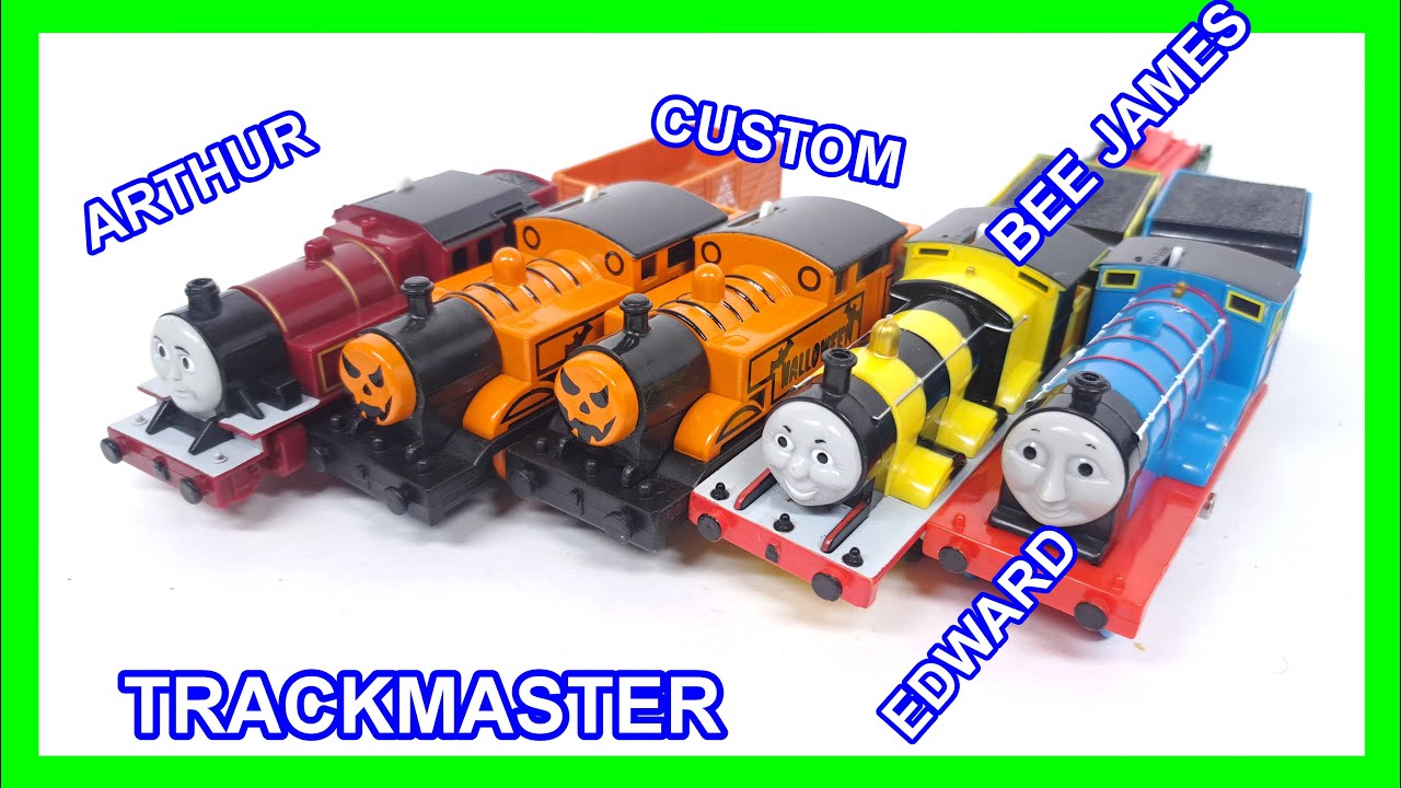 Trackmaster Arthur Halloween Engine Bee James Edward Thomas Trains ...