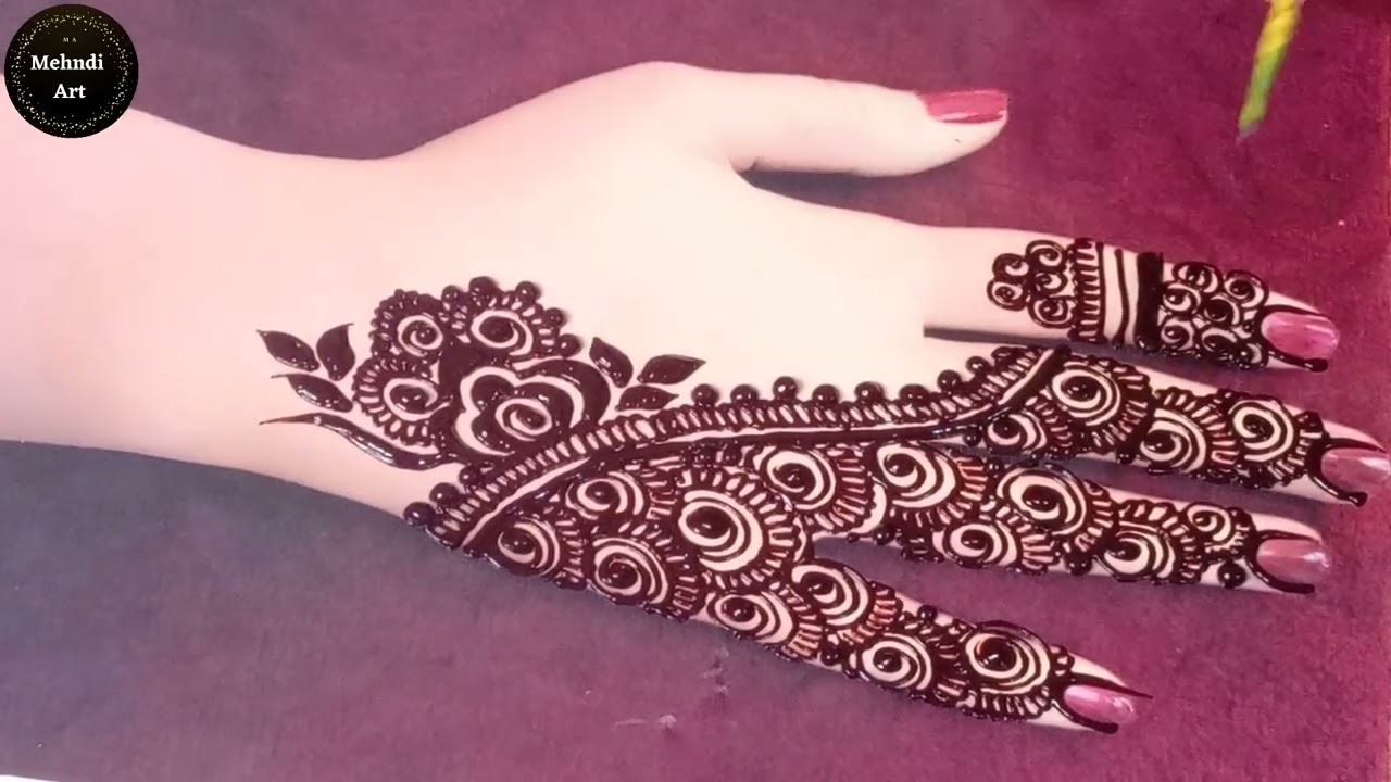 Latest Beautiful mehndi designs ||Mehndi k design ||Mehndi - YouTube