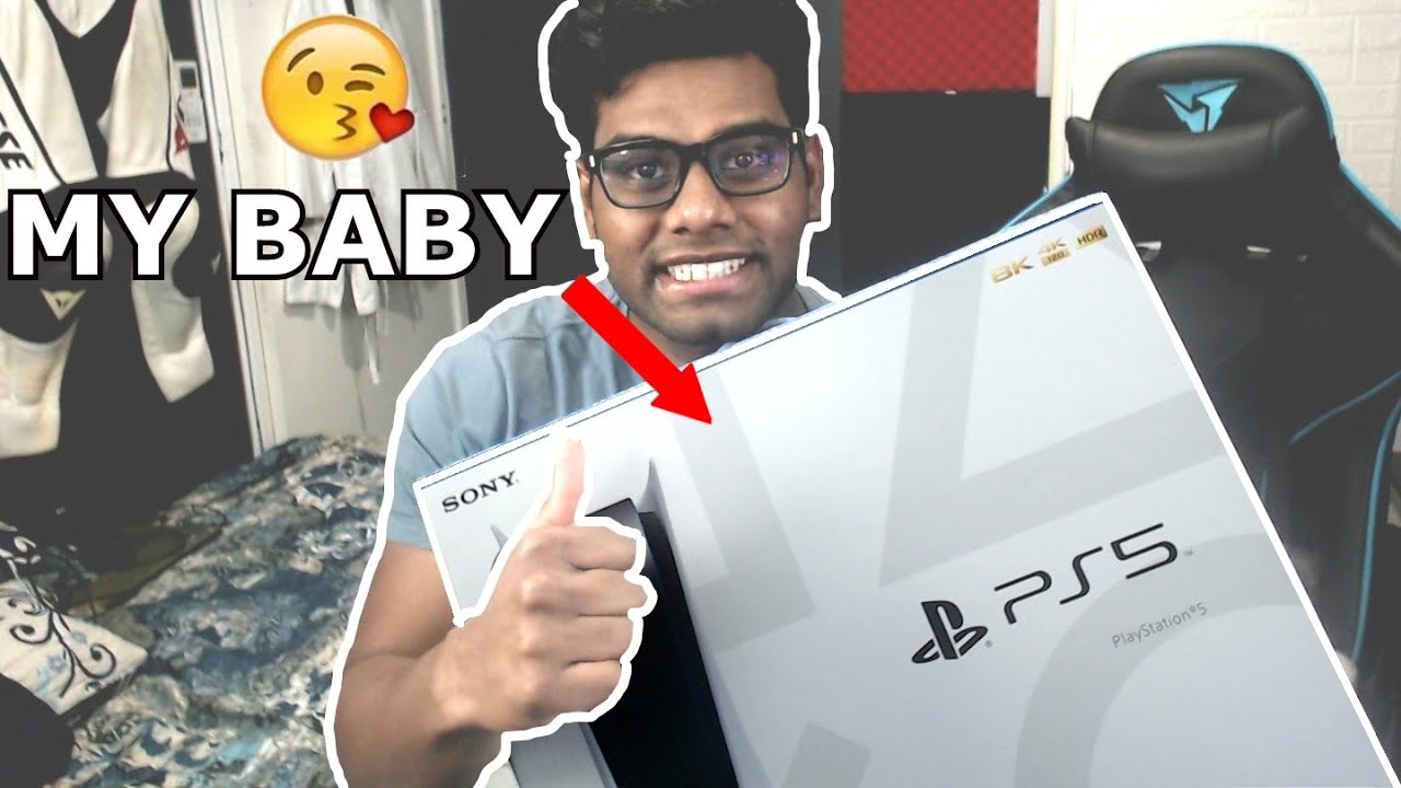 The PS5 Finally my baby has arrived ️ ️ ️ ️ - YouTube