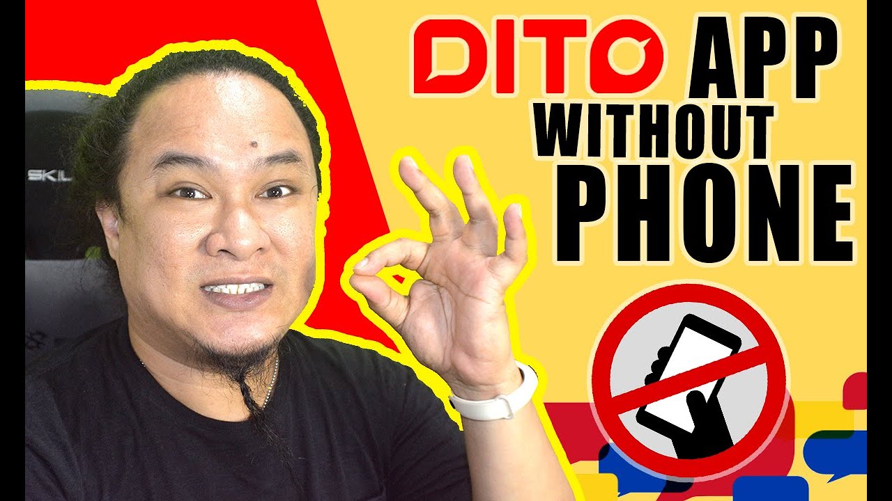 How to Use the DITO App (Kahit WALANG Phone) | FIX CRASH | DITO Using ...