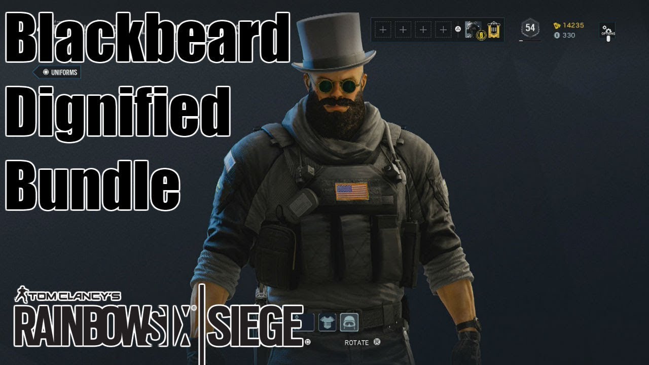 Rainbow Six Siege: Blackbeard Dignified Bundle Showcase! - YouTube