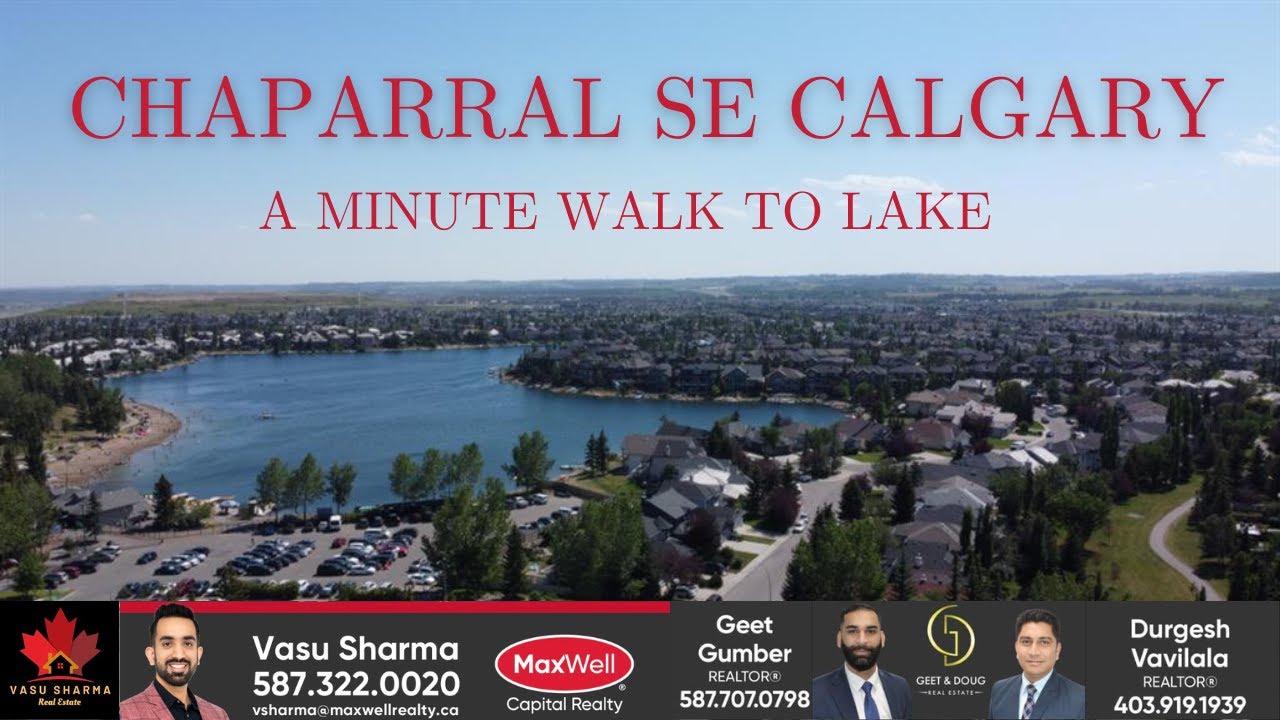 Chaparral Calgary| New Listing | Lake Living just steps away - YouTube