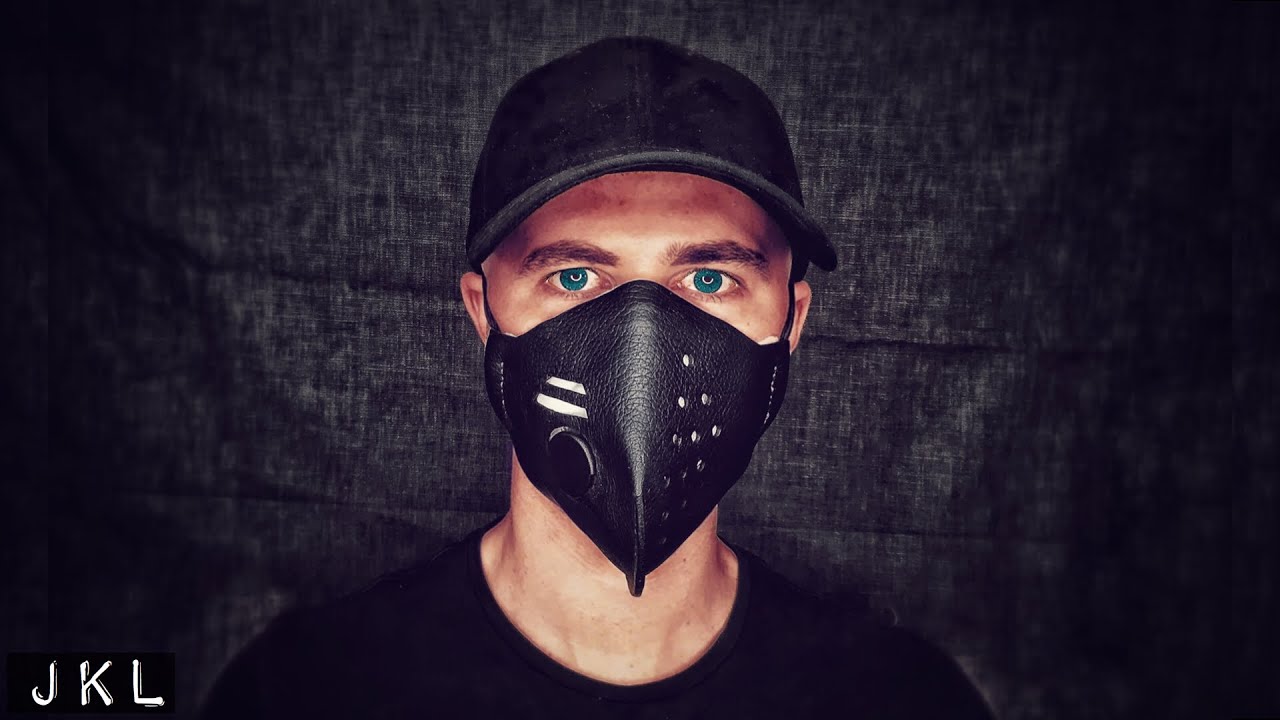 Making a Black Leather N95 Filter Mask | Covid 19 Coronavirus - YouTube