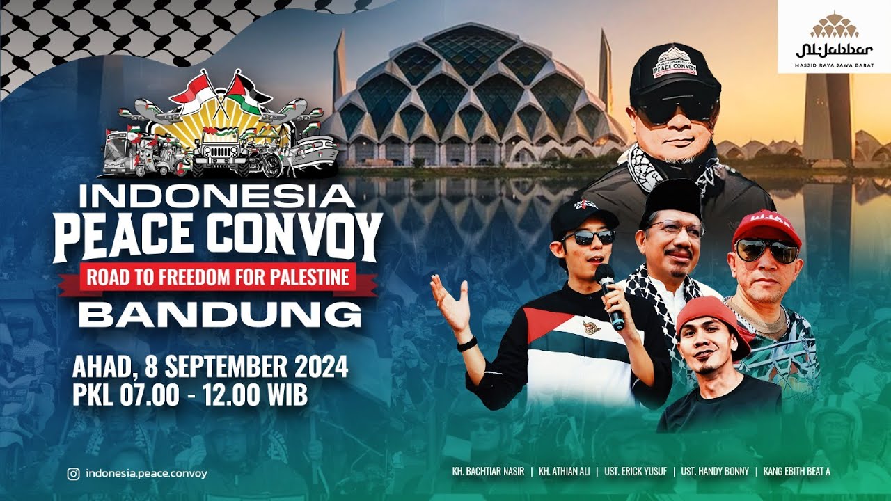 Indonesia Peace Convoy | Goes to Bandung - YouTube