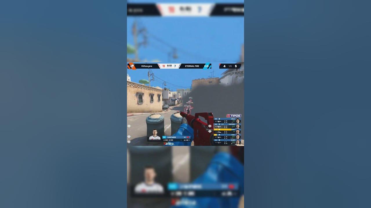 XANTARES İnanılmaz ACE ! Eternal Fire - Virtus Pro #csgo #xantares - YouTube