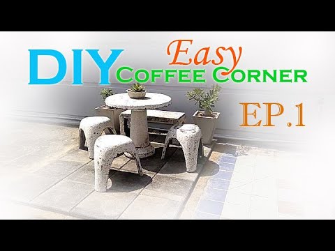 DIY Easy Coffee Corner - YouTube