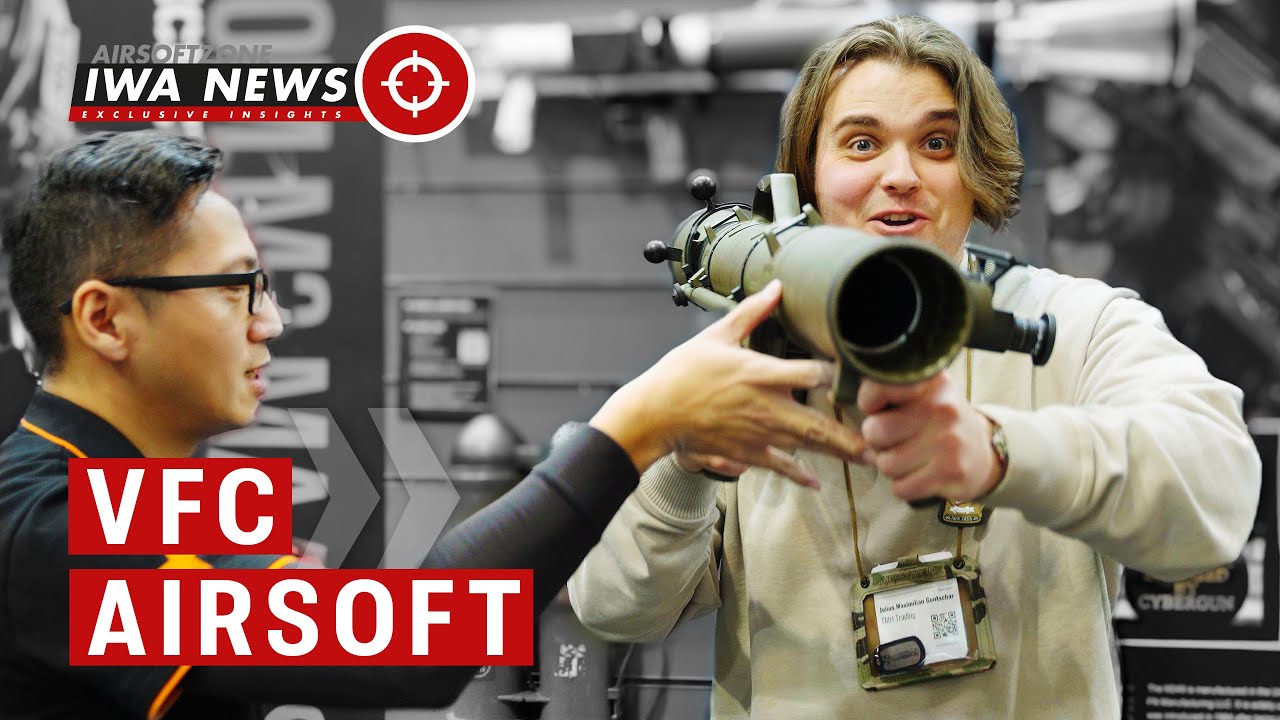 VFC AIRSOFT IWA 2023 AIRSOFT NEWS | M249 GBB | USSOCOM M3 MAAWS Gas ...