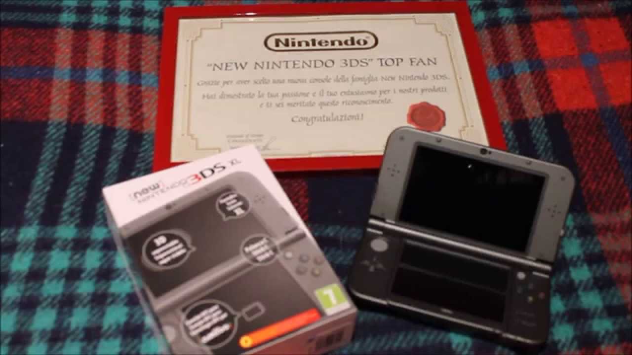 Unboxing New Nintendo 3DS XL ITA - YouTube