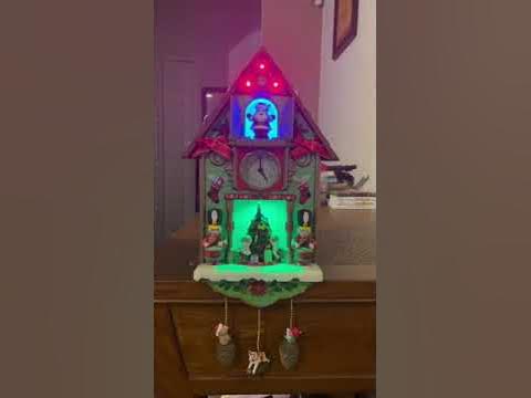 Avon Christmas Cuckoo Clock - YouTube