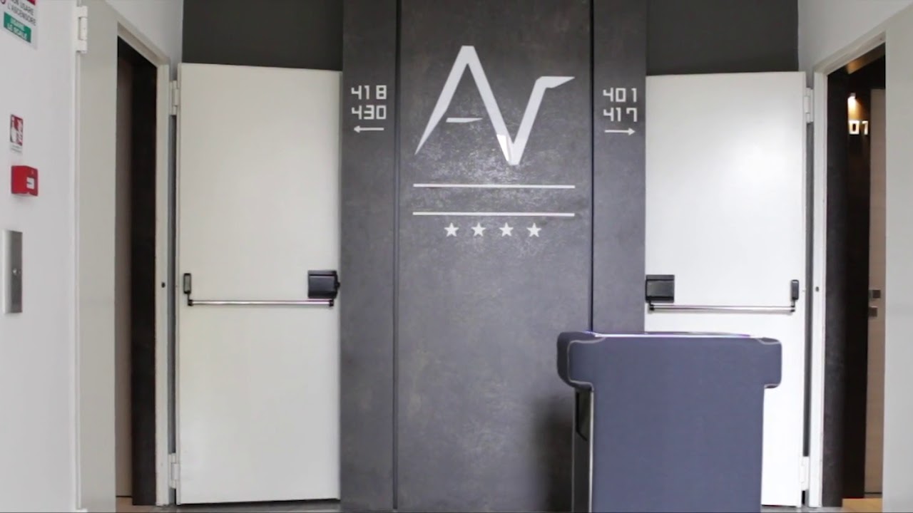 Room service delivery robot by Tactile Robots - YouTube