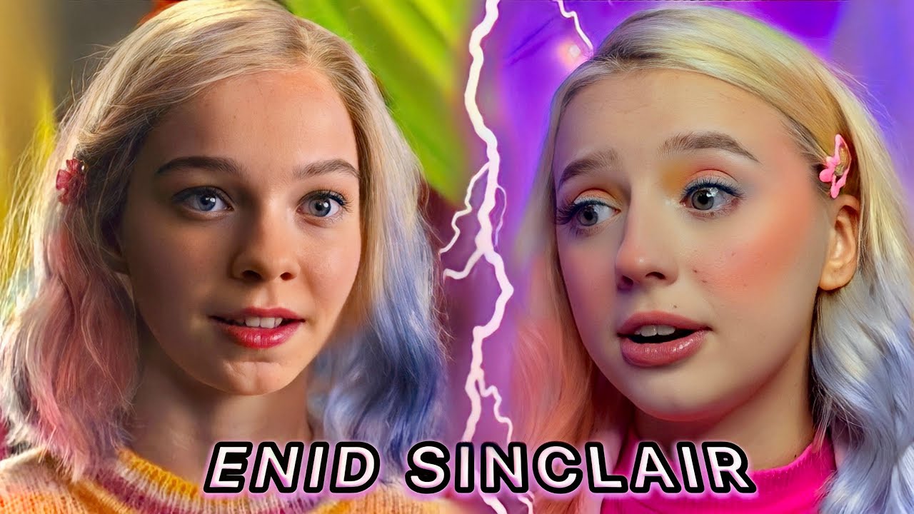 ENID SINCLAIR MAKEUP | tutorial and cosplay - YouTube